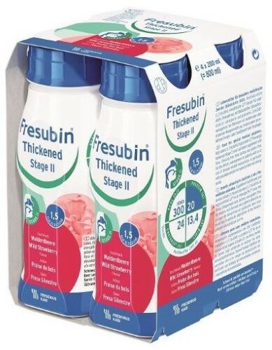 Фрезубин сгущенный уровень 2 со вкусом земляники 4 шт.