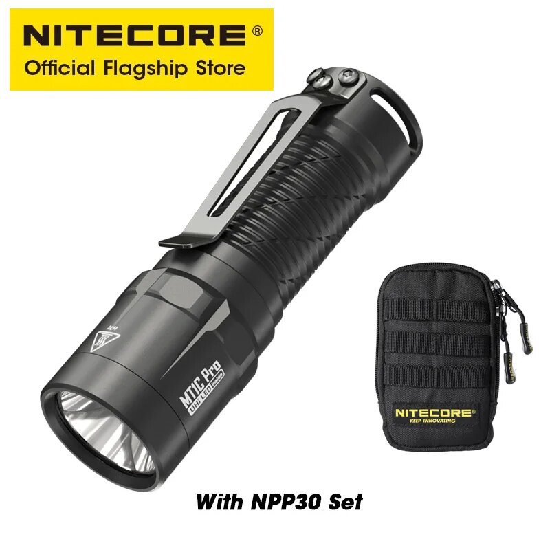NITECORE MT1C Pro тактический фонарик 1000 люмен MT1C Pro NPP30