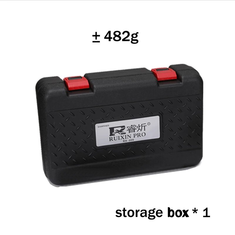 Точилка для ножей RUIXIN PRO RX 009 с фиксированным углом, storage box 1 PCS, Красный