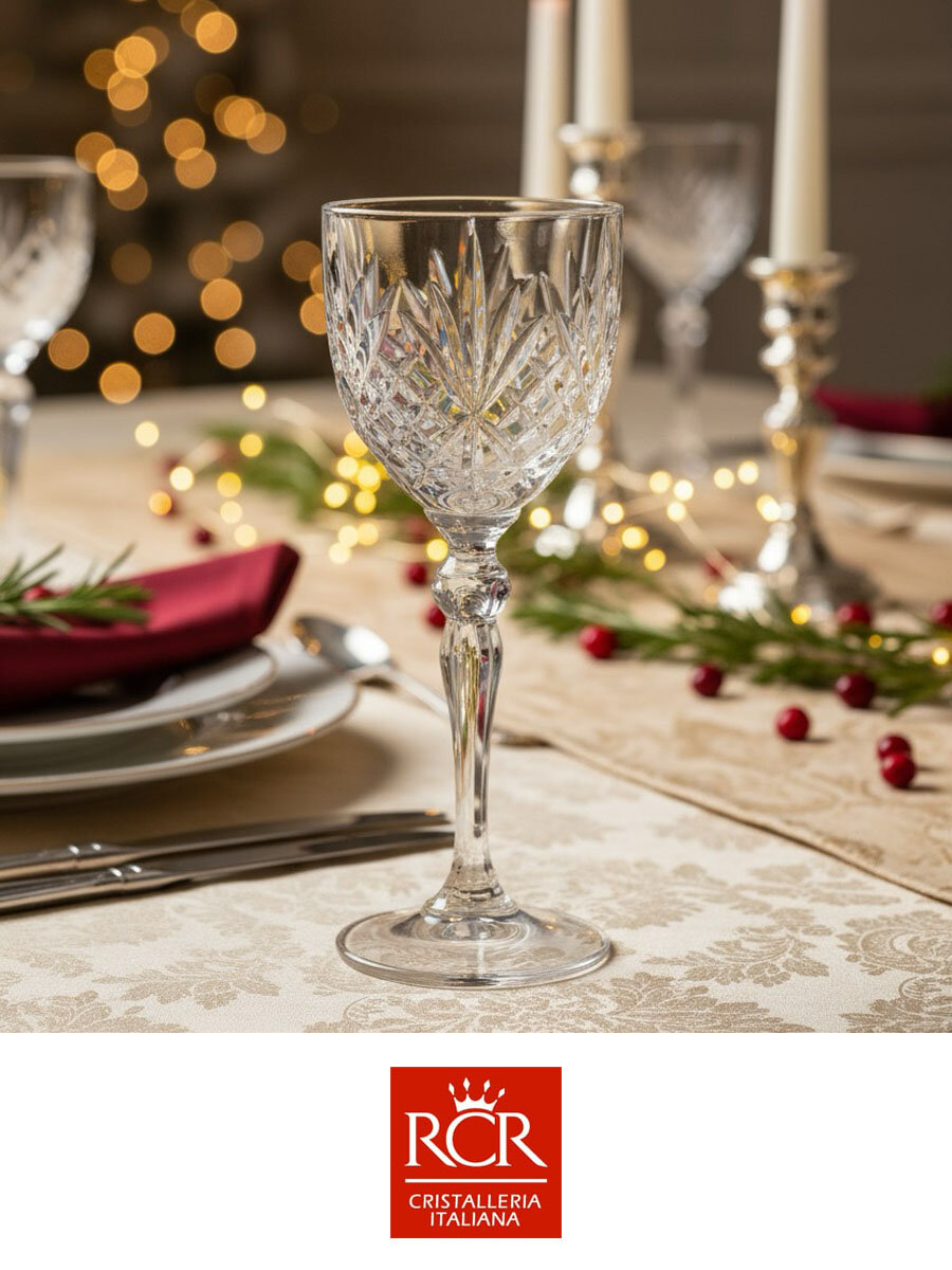 Набор бокалов винных RCR Cristalleria Italiana Melodia Nick e Nora 140мл, 6шт