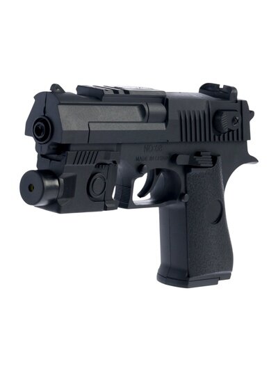 Пистолет «Огонь», с лазером, стреляет пульками 6 мм