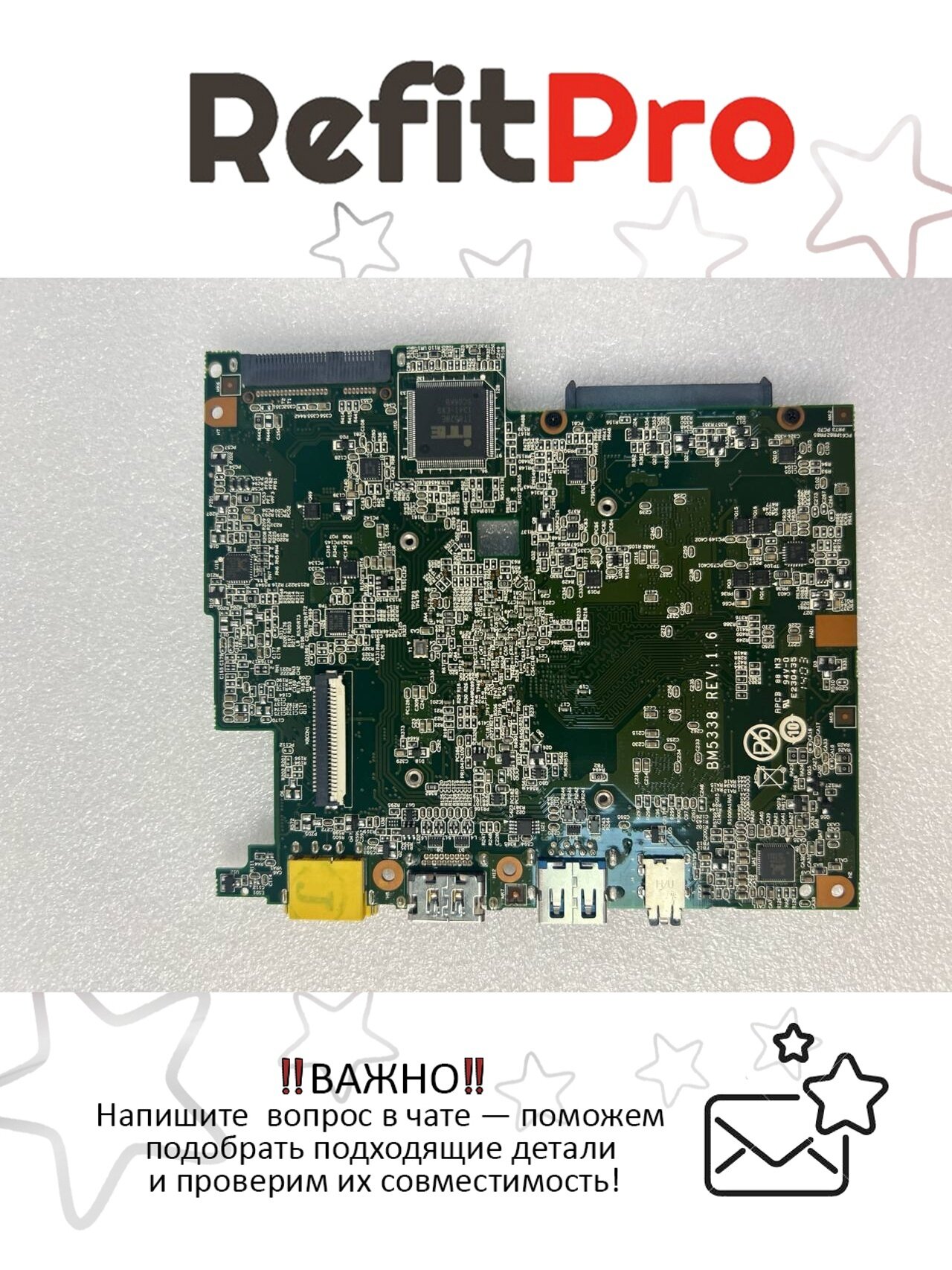 Материнская плата для ноутбука Lenovo FLEX10 W8.1S DIS Intel Pentium N3520 2G (90006376), оригинал