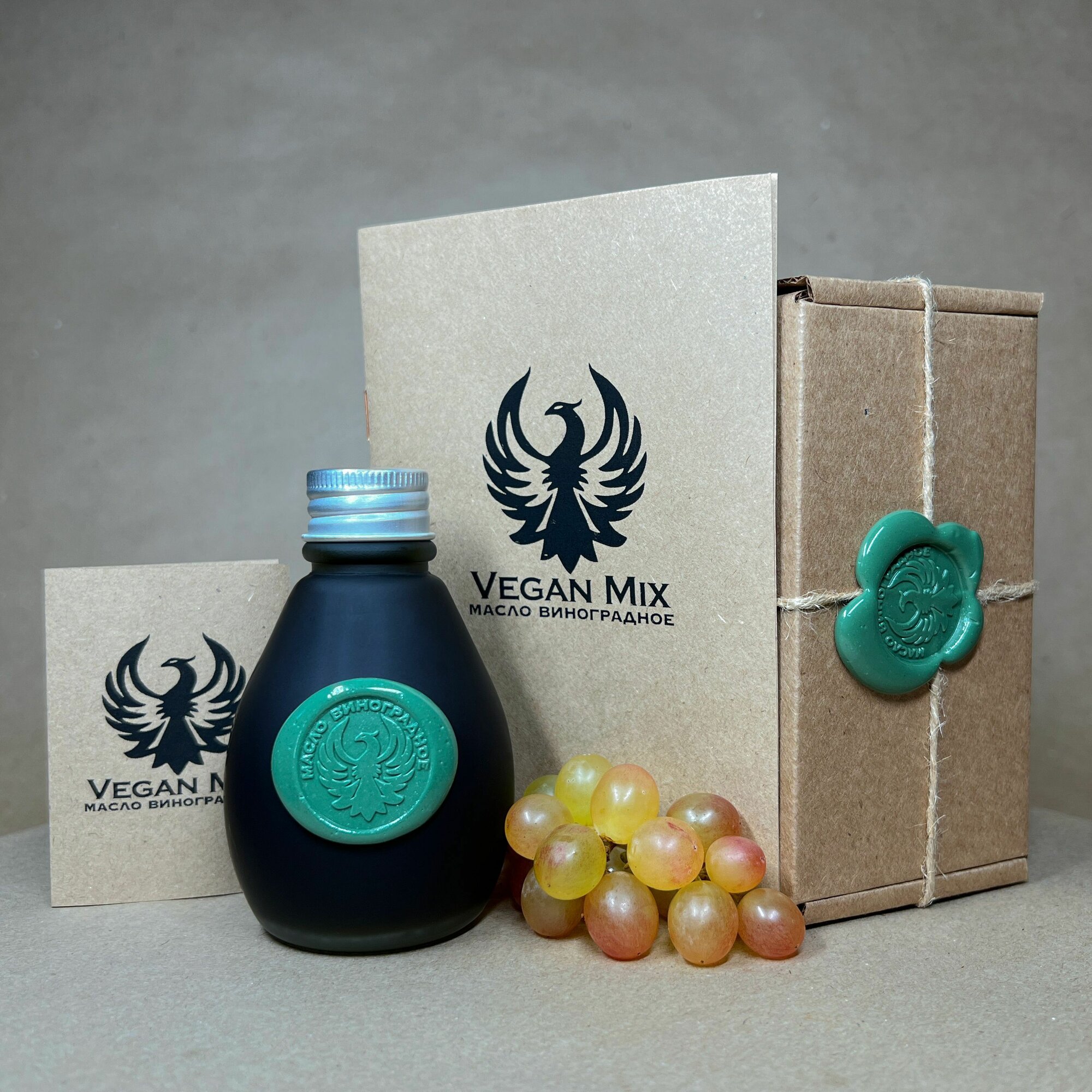 Масло виноградное белого муската первого холодного отжима Vegan Mix 15 мл