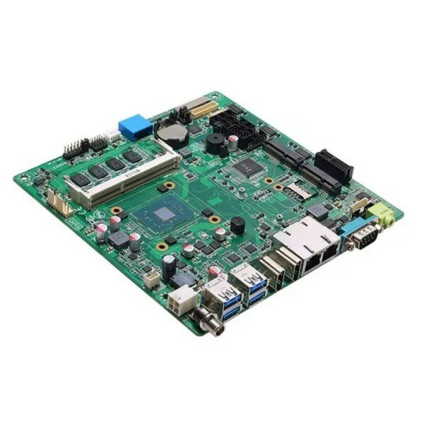 Материнская плата Axiomtek MANO311HGGA-N3350, Intel Celeron N3350, 1xDDR3L-1867 SO-DIMM до 8 Gb, 1xSDXC, 1xPCI x1, 1xMini PCIe, 1xSIM, 6xCOM, 1xSATA,