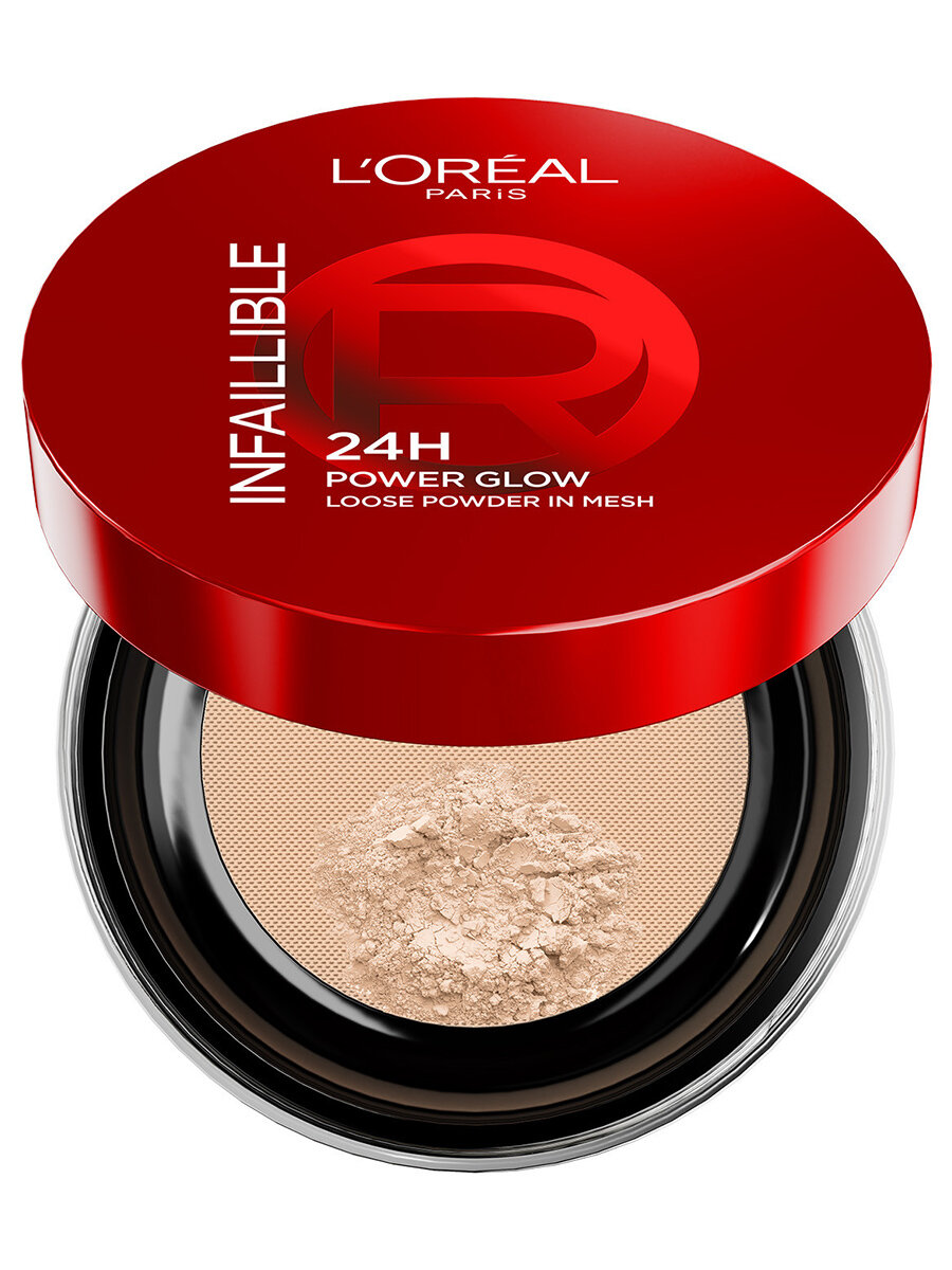 Пудра для лица L'Oreal Paris Сияющая рассыпчатая Power Glow 10г