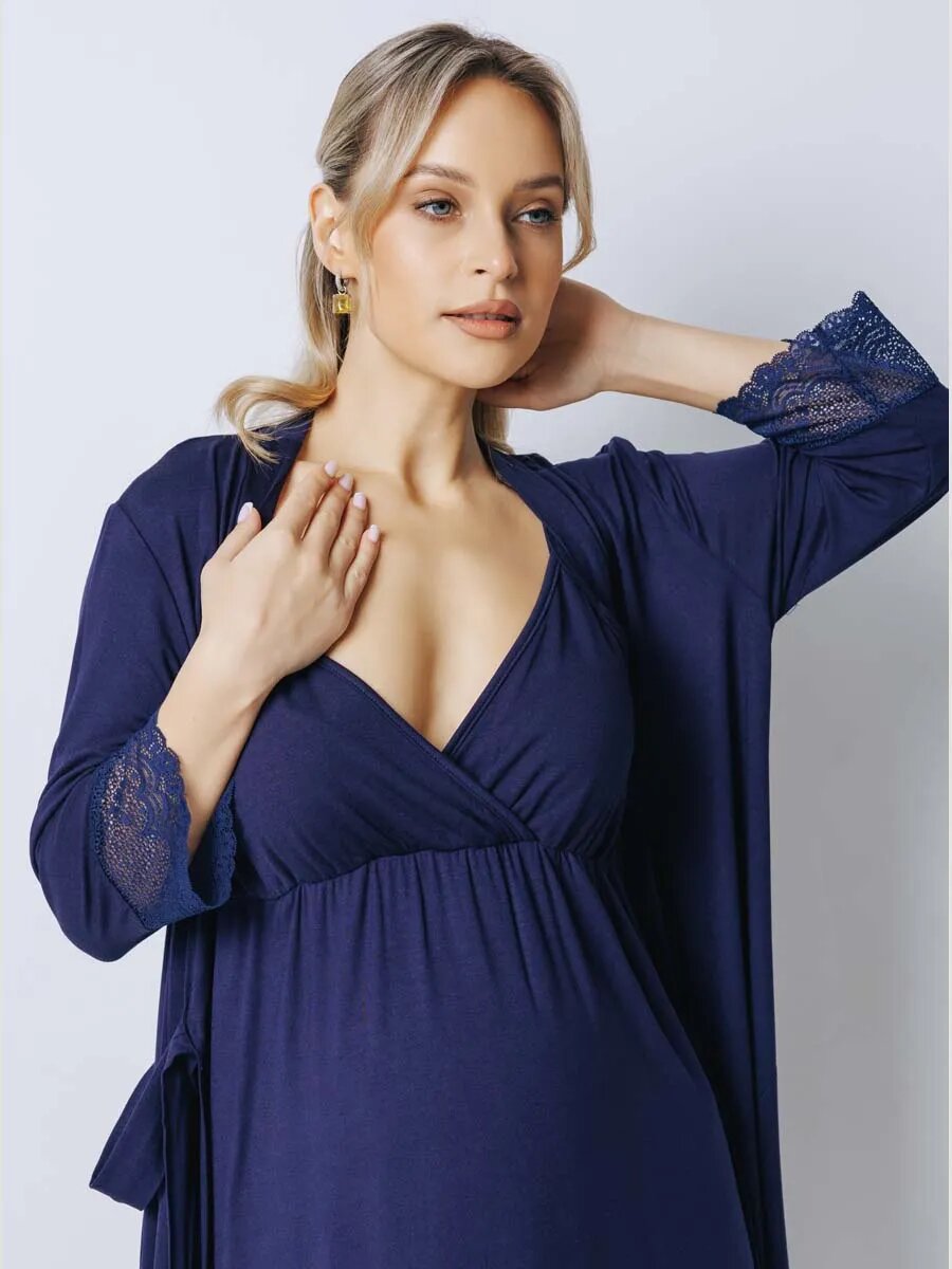 Пеньюар для кормящих мам Любимый бренд. Качественная одежда для женщин.