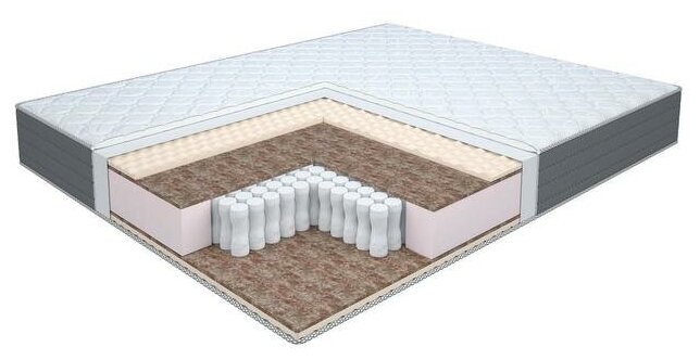 Матрас Konkord СонRise Duo Lux Massage, размер 120×200 см, высота 21 см, трикотаж