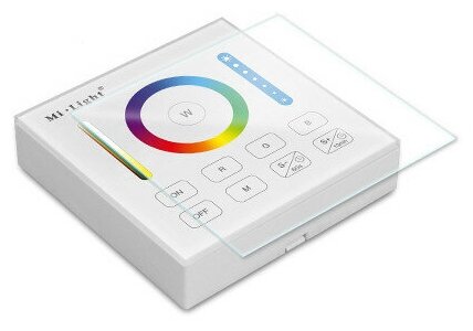 Панель сенсорная Mi-light B0, RGB+CCT, накладная, радио 2.4 GHz, многозонная