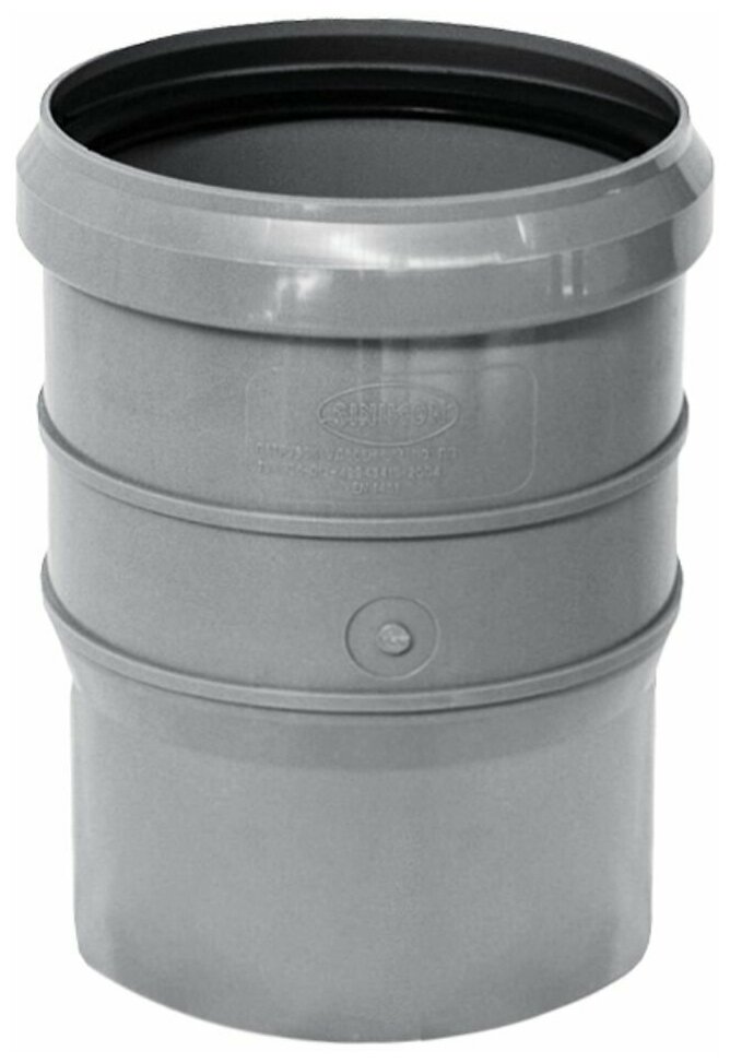 Патрубок для вн. канализации компенсационный d=110 мм удвоенный SINIKON Стандарт