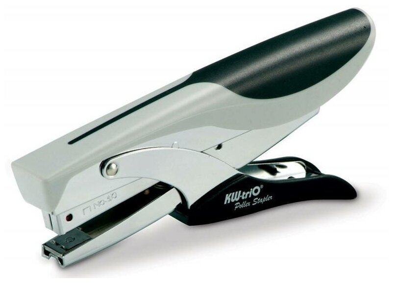 Плиер Kw-Trio 5133 Pollex N10, (15 листов), серый/черный, 100 скоб, металл/пластик, закрытый