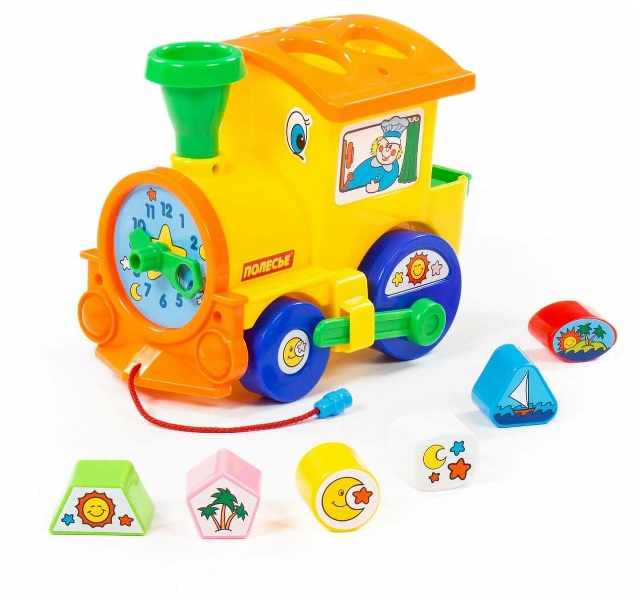 Сортер Полесье "Занимательный паровоз" (6189)