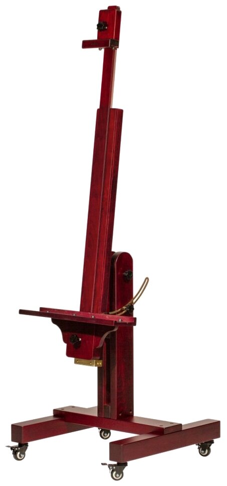 Мольберт Студия SE-18R "красное дерево", многофункциональный, бук, холст до 180см