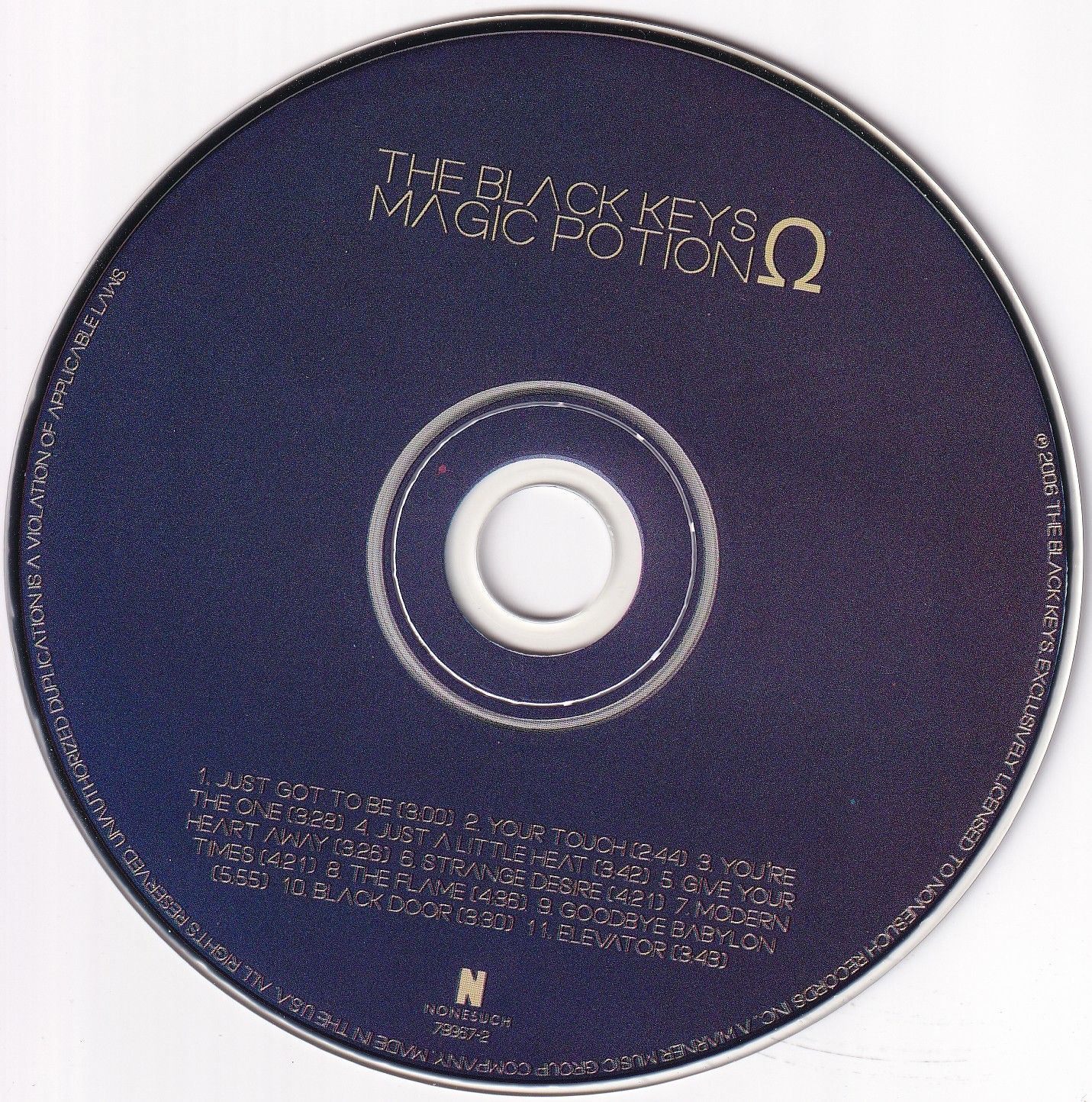 Black Keys - Magic Potion, 2006, 4-page, CD-Аудио — фото 1