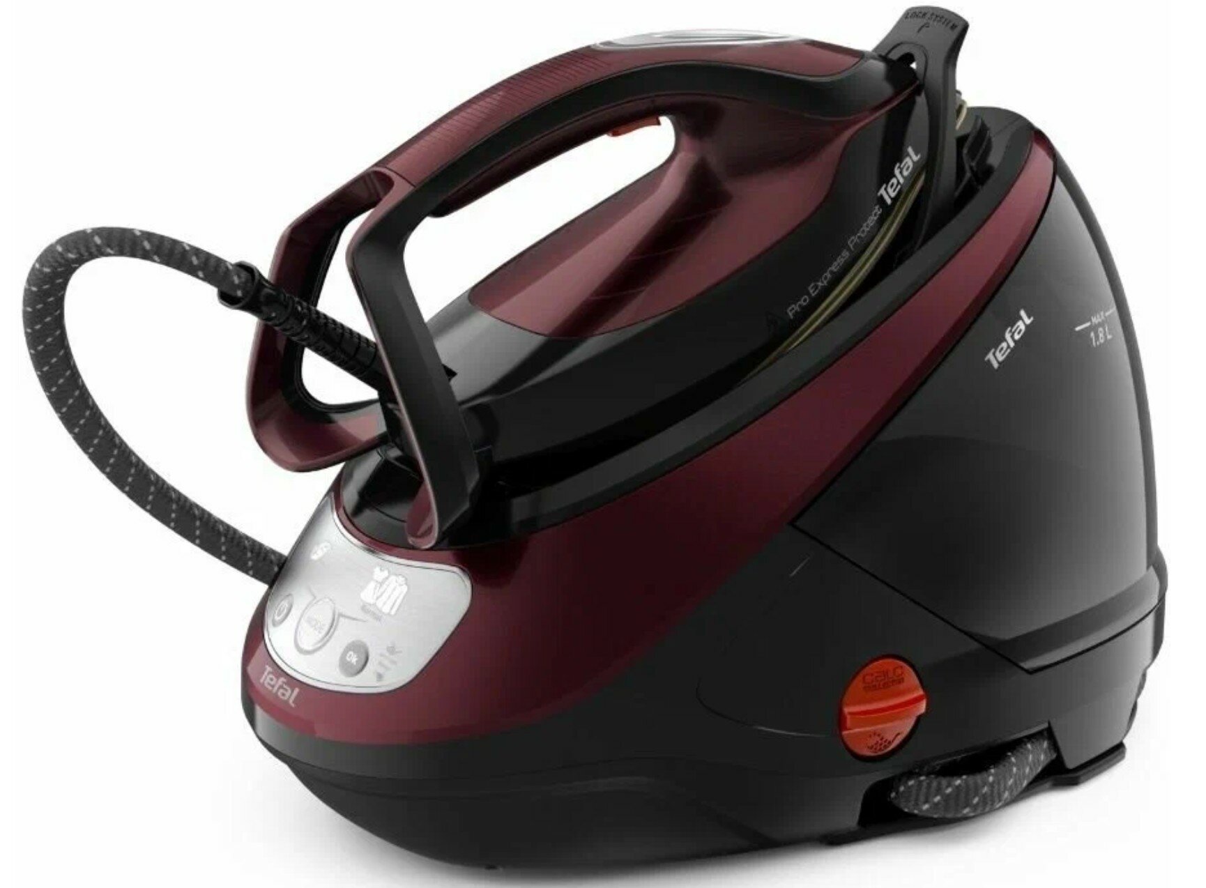 Парогенератор Tefal "Pro Express Protect" GV9230 E0, съемный коллектор для накипи