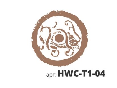 Трафарет Виниловый STMDECOR китайские мотивы 4 HWC-T1-04 300*300*0.4 мм.
