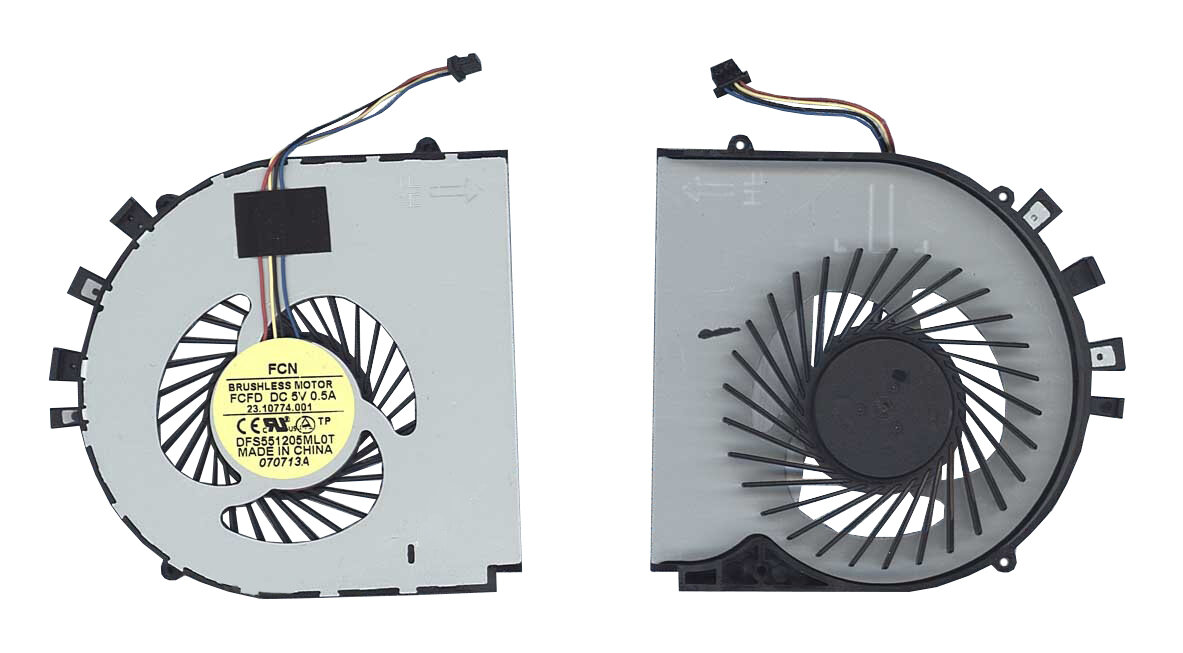 Вентилятор (кулер) для Asus 60.4LB04.002 (4-pin)