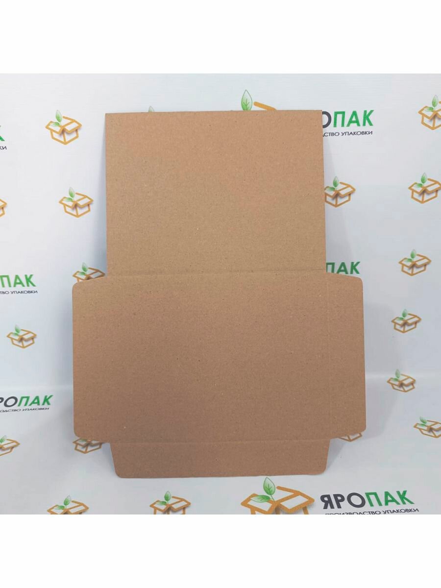 Плотные конверты ЯроПак, 22.5x15x2 см, 500 штук, коричневые, для отправлений — фото 1