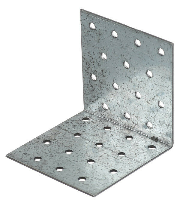 Уголок соединительный оцинкованный 80х80х80х2 мм 47242