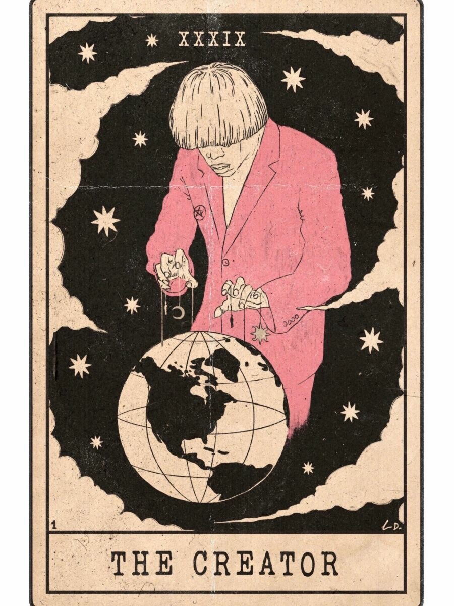 Постер "Tyler, the Creator. Tarot Card"