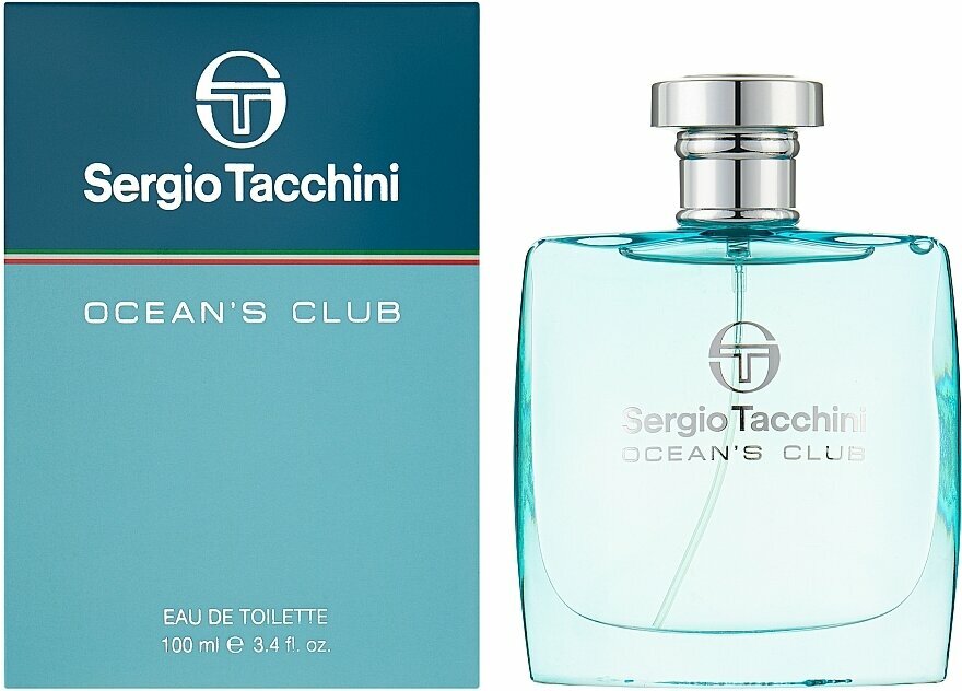 Туалетная вода Sergio Tacchini "Ocean's Club", мужская, 100 мл