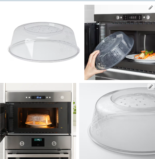 Крышка для СВЧ . Икеа / Дуршлаг. Италия. d 26 см. Арт 701.860.90 Икеа