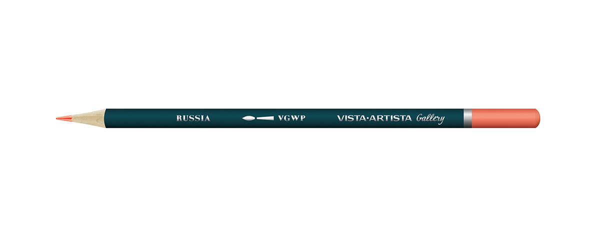 Карандаш акварельный "VISTA-ARTISTA" "Gallery" VGWP художественный заточенный 215 Неаполитанский телесный (Naples flesh light)
