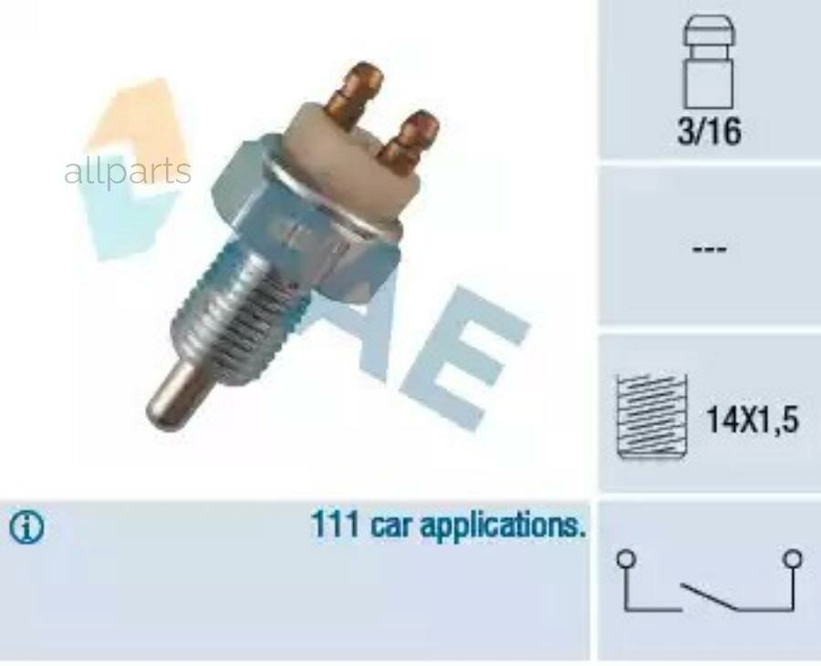 FAE 40290 Датчик заднего хода