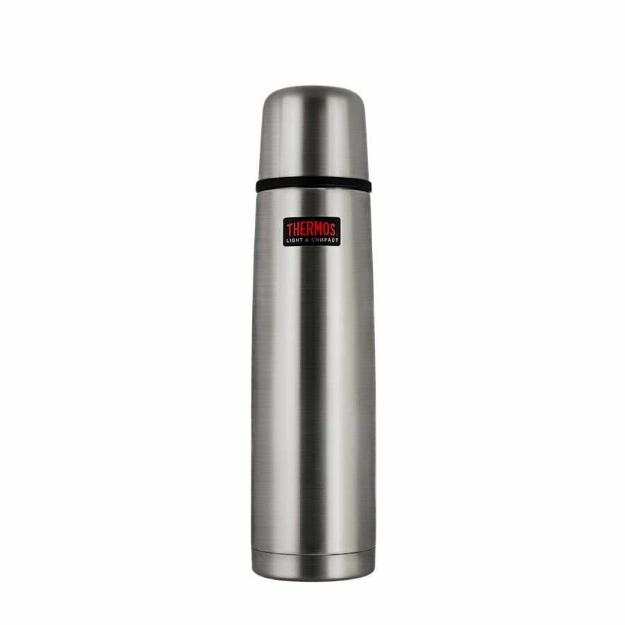 Термос для напитков Thermos FBB-1000 Grey (1 литр), крышка-чашка, серый