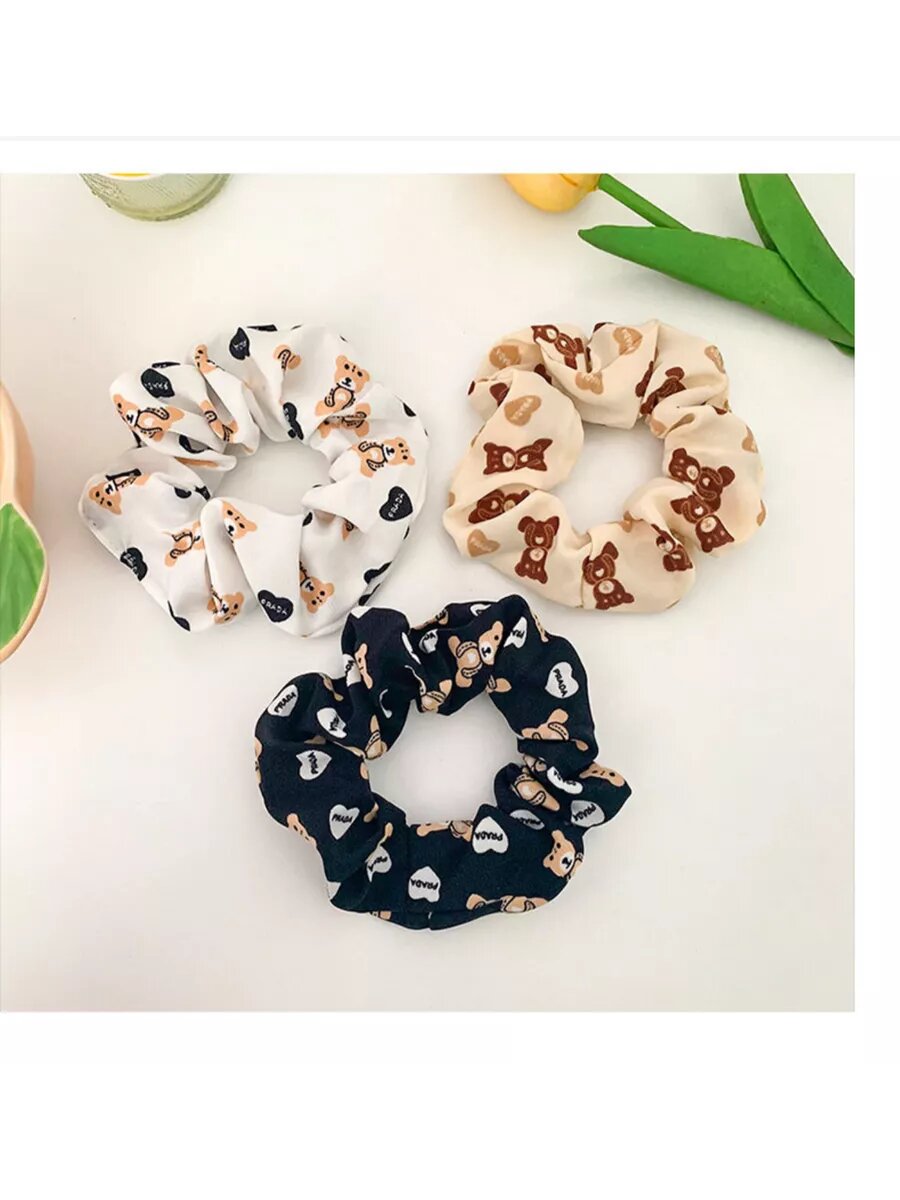 Резинки для волос PRADA комплект 3шт