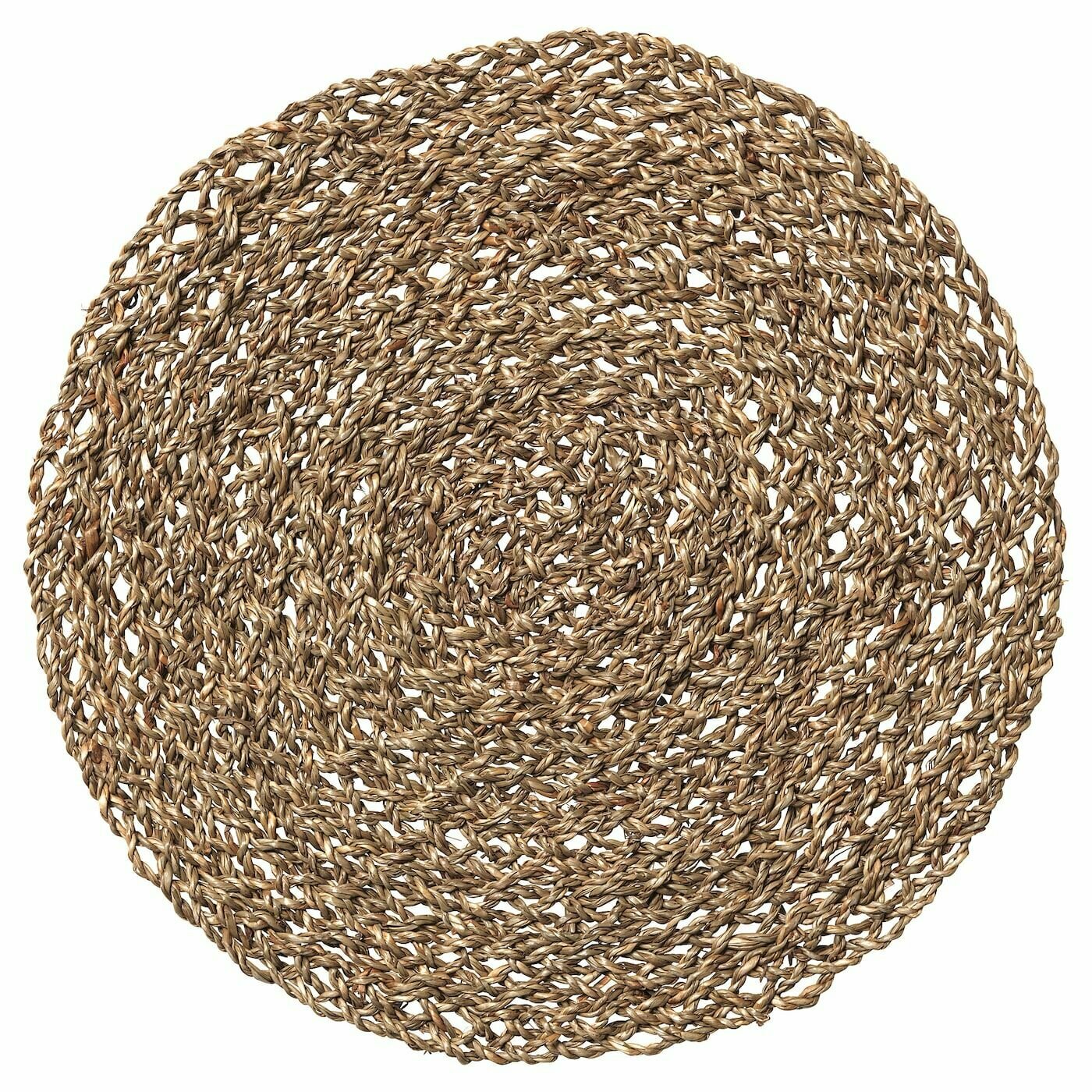 IHALLIG Салфетка под прибор IKEA, естественный, водоросли, 37 см (30379651)