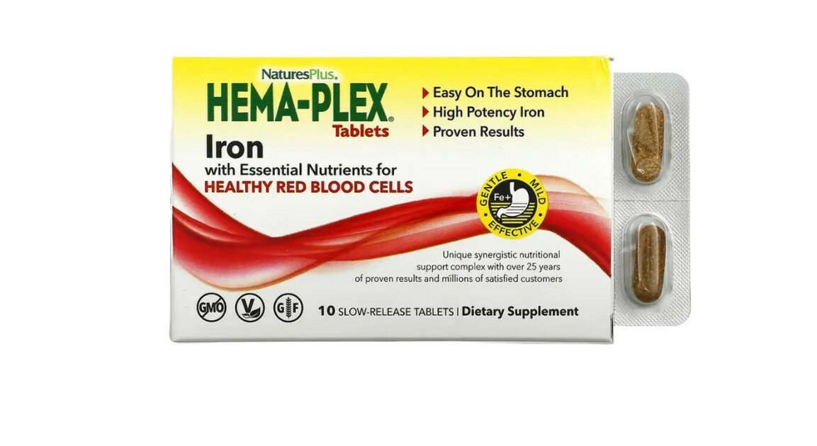 Iron Hema Plex 10 tabs NP