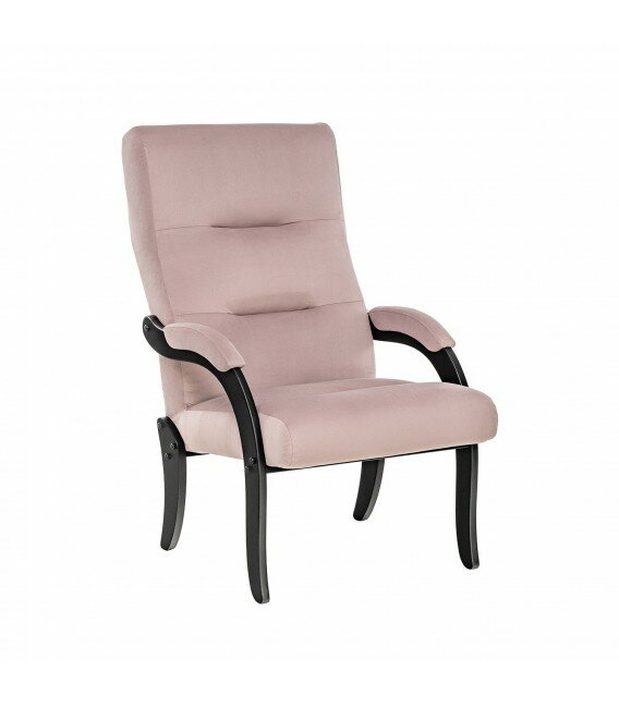 Кресло Leset Дэми, венге, ткань велюр, v11 сиреневый