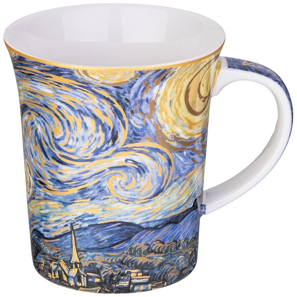 Кружка lefard "Звёздная ночь" 420 мл (кор=36 шт)