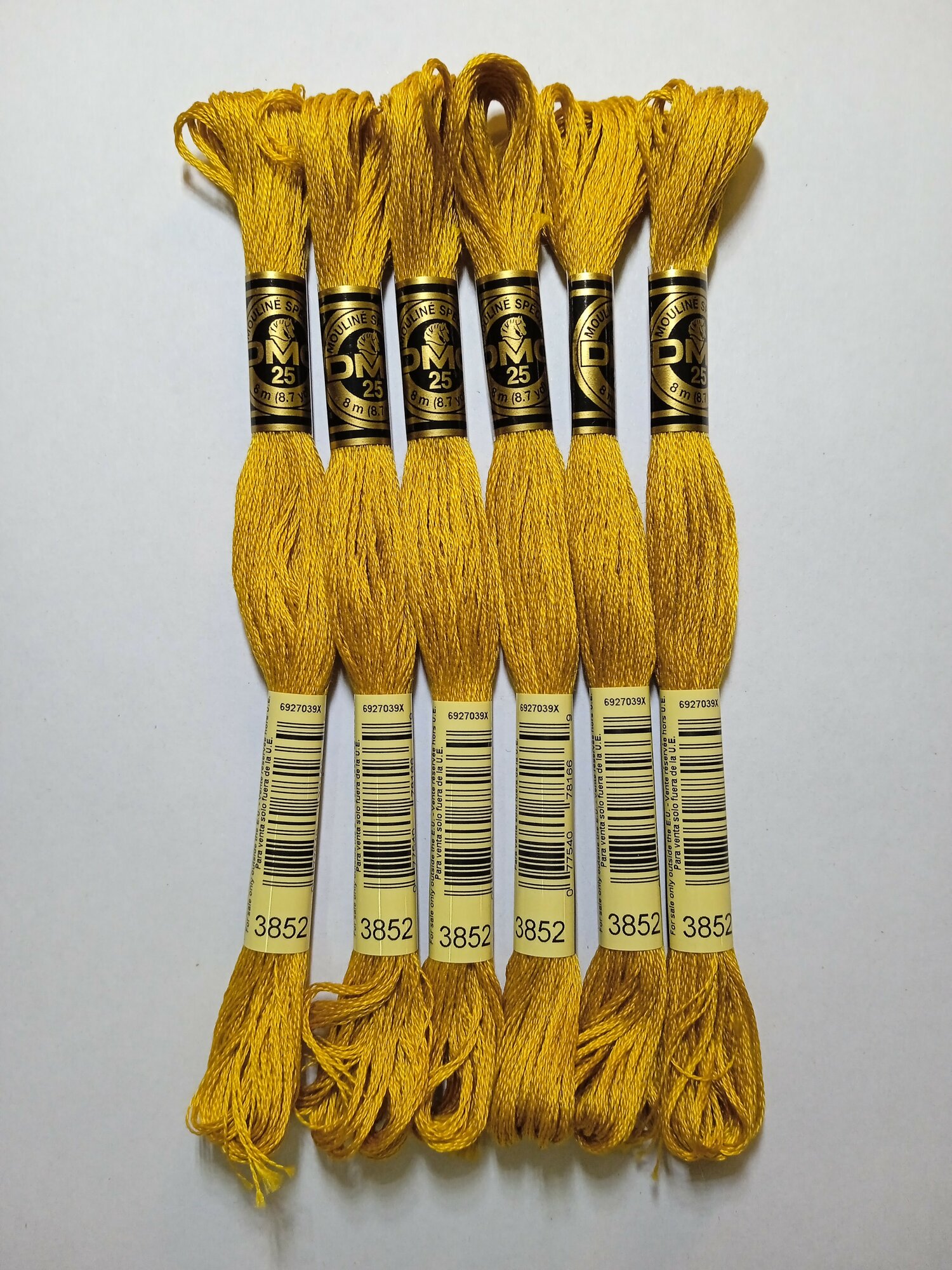 Набор ниток мулине, 8 м, 6 шт DMC-3852_6