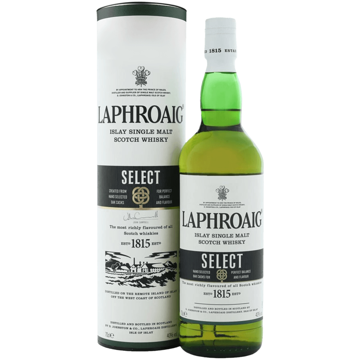Виски "Laphroaig" Select, 3 года, 0,7 л в подарочной упаковке