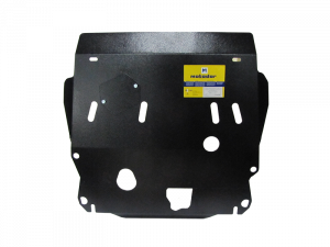 Защита картера двигателя, КПП (2 мм, сталь) для Nissan X-Trail 2007-2015 Motodor.01426