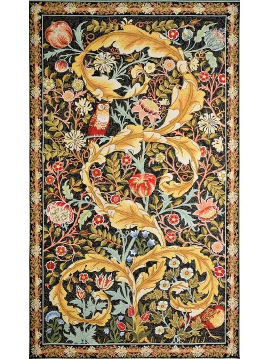 Гобеленовое панно на стену. Моррис. 65х110 см.