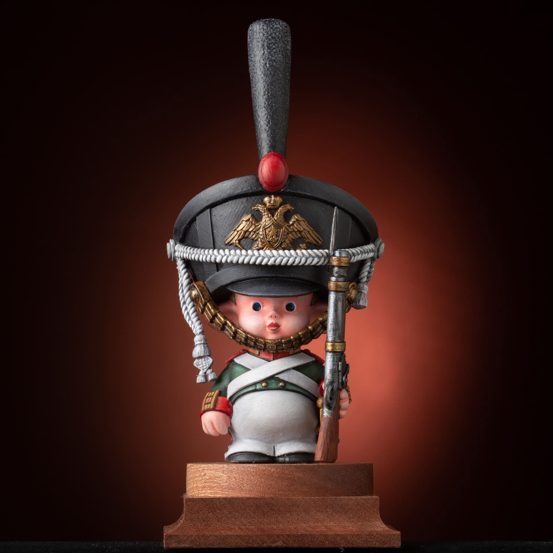Скульптурная фигурка из полимерной смолы Рядовой Лейб-гвардии Преображенского полка (ТМВН-1-001)