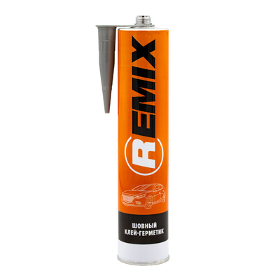 Герметик кузовной полиуретановый REMIX серый 310 мл.