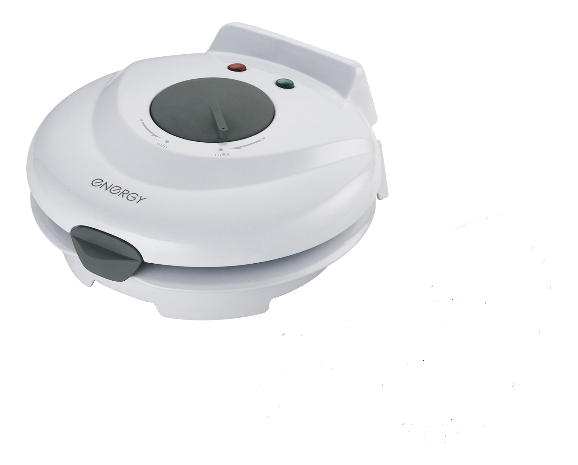 Электрическая вафельница "Energy" EN-224, белая, 1200Вт, антипригарное покрытие, круглая форма