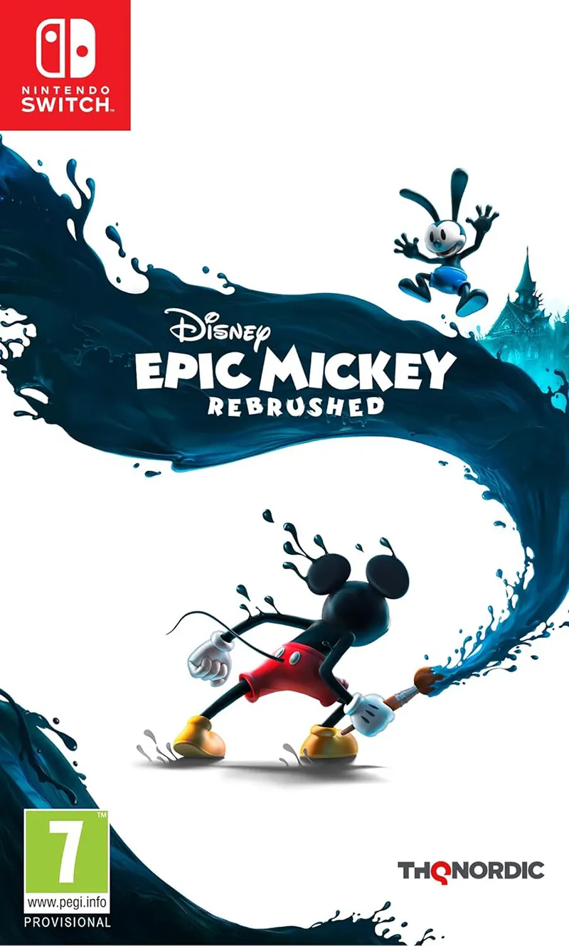 Игра Disney Epic Mickey: Rebrushed (Nintendo Switch, Английская версия)