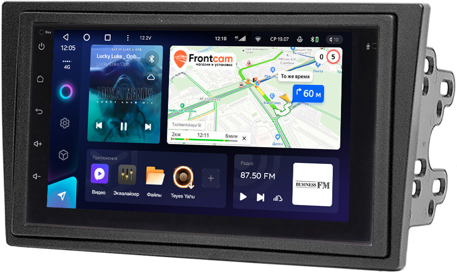 Штатная магнитола Opel Omega B 1999-2003 (черная, без ребра) Teyes CC3 4/64 7" RP-11-791-383 Android 10 (4G-SIM, DSP)