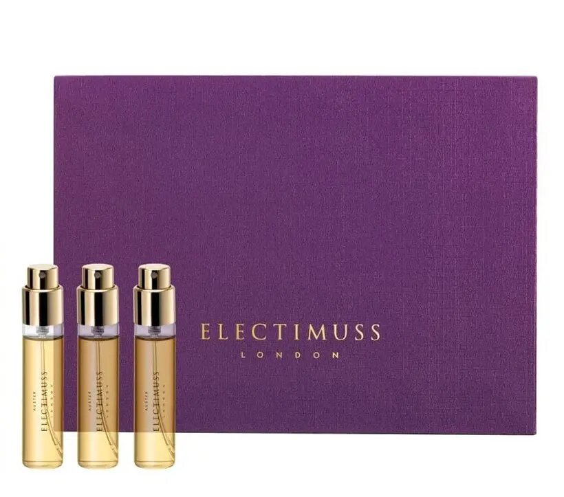 Electimuss Eternal Collection Auster Parfum 3x10 мл + Gold/Purple Case, духи Унисекс