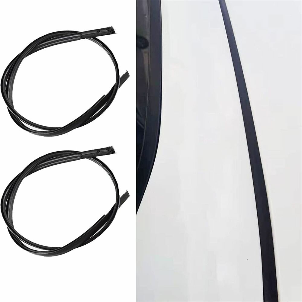 2шт Новый Черный Комплект Молдинга Для Отделки крыши TOYOTA COROLLA 2009 2010 2011 2012 2013