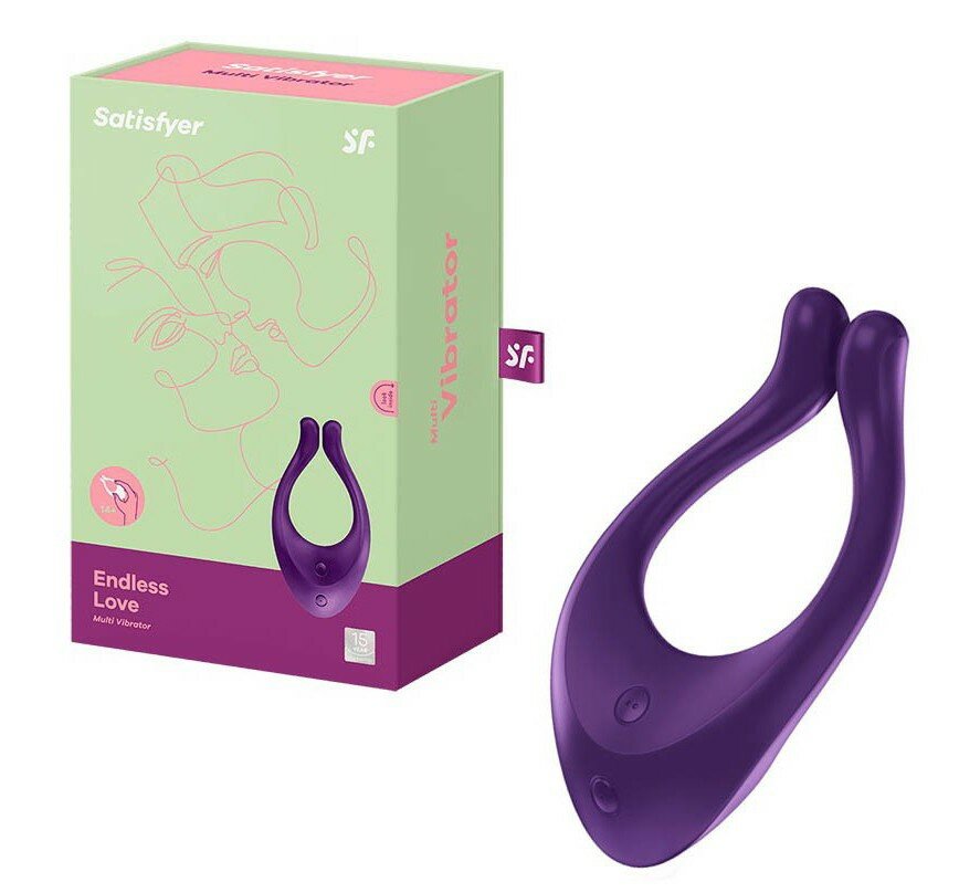 Многофункциональный вибростимулятор «Satisfyer Endless Love», фиолетовый