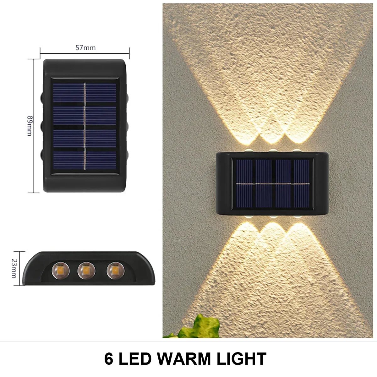 Solar Wall Lamp Adiodo
