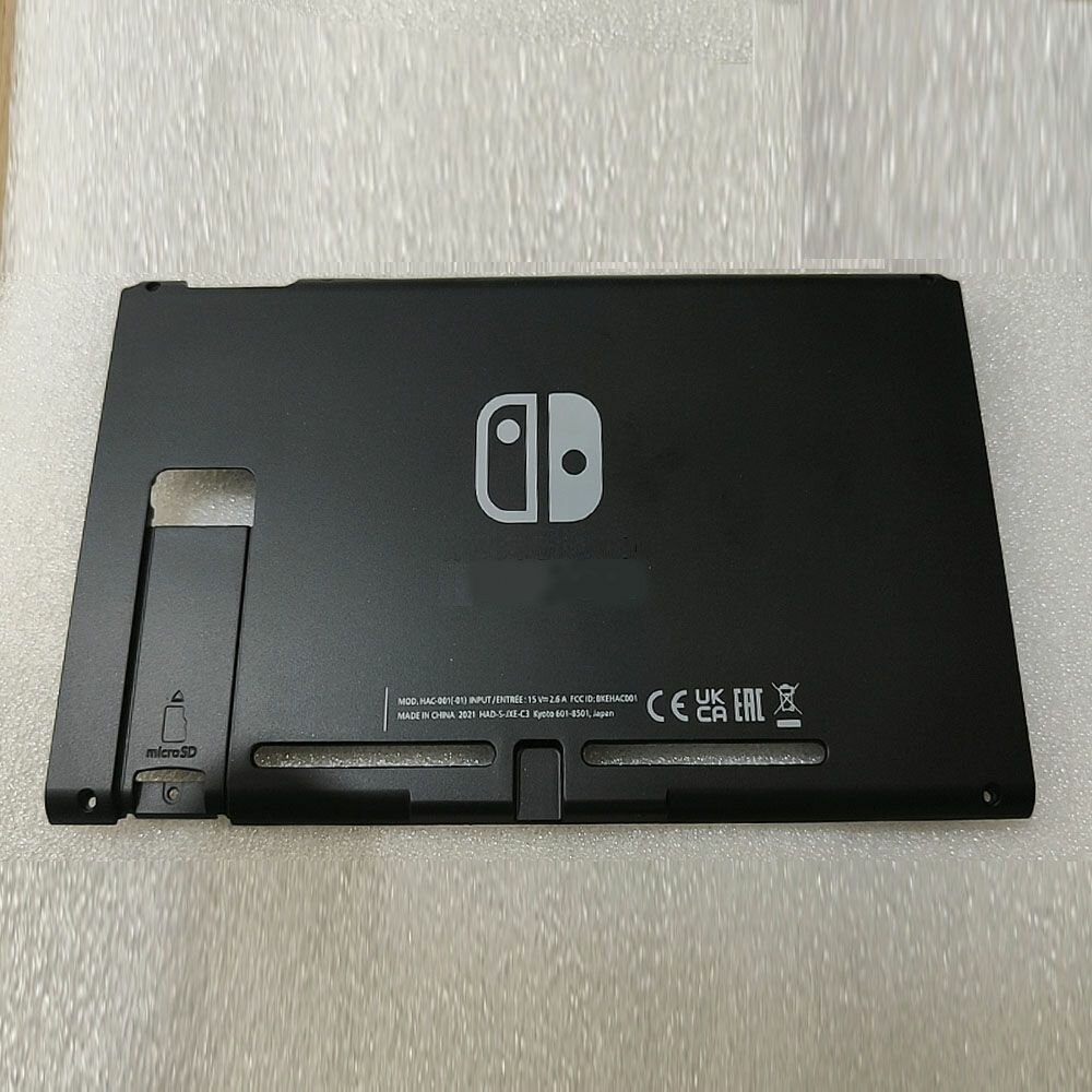 Сменная задняя крышка корпуса и рамка (безель) для Nintendo Switch, пластиковая задняя панель с точными вырезами