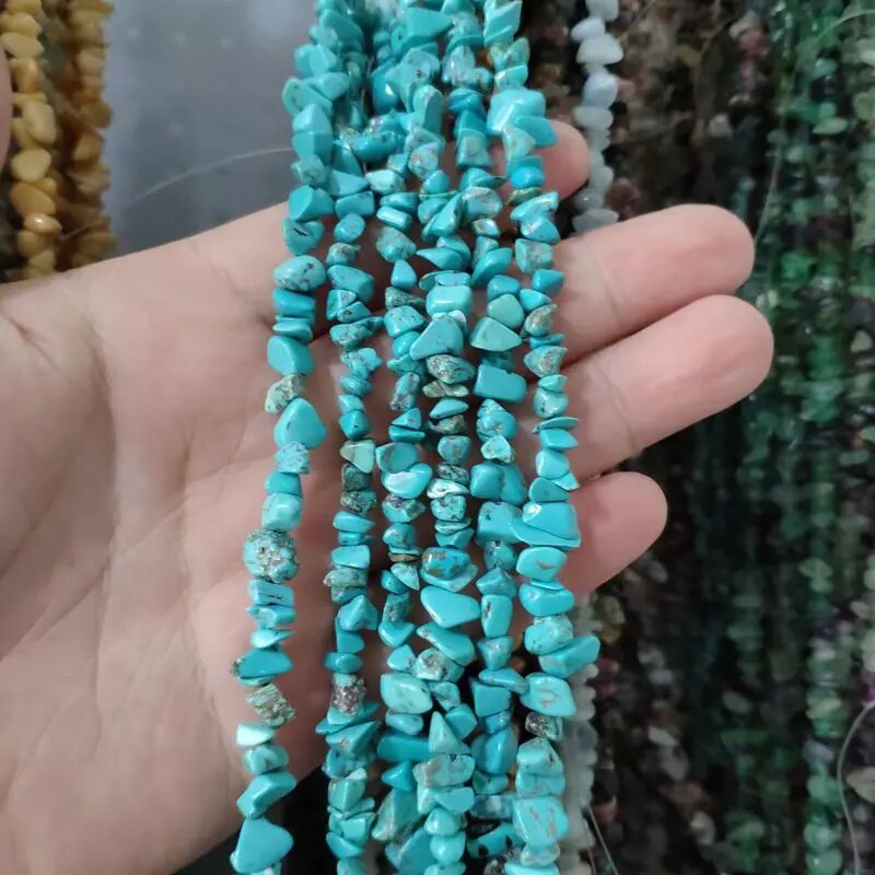 Нефритовые бусины IUXURYGEM-TOUCH 4-8 мм