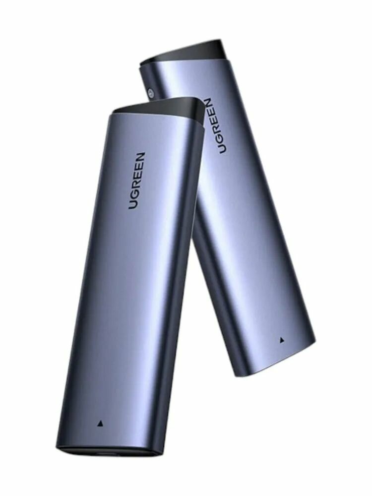 Бокс для SSD UGREEN CM767 (35267) (M.2 NVMe) серый