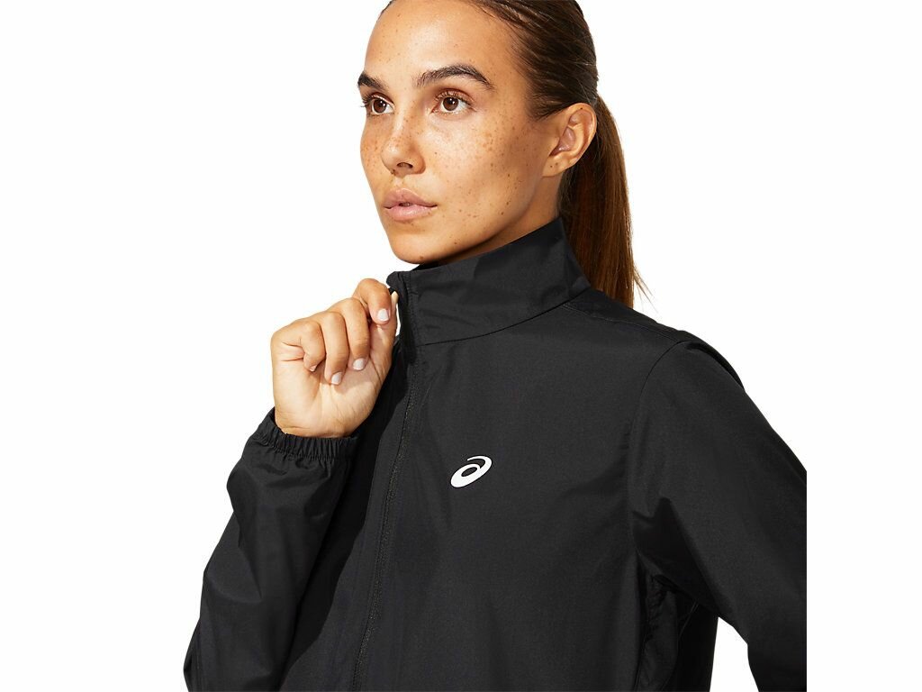 Куртка спортивная ASICS Весна-лето 2023, размер М, черный — фото 1